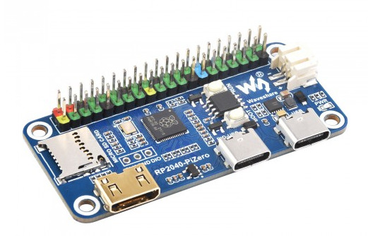 RP2040をコアとしたRaspberry Pi Zero風の開発ボード – inajobのいろいろレビュー